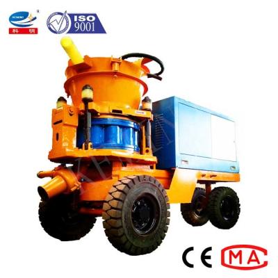 Chine Type humide industriel rendement élevé de machine concrète de béton projeté pour le tunnel à vendre