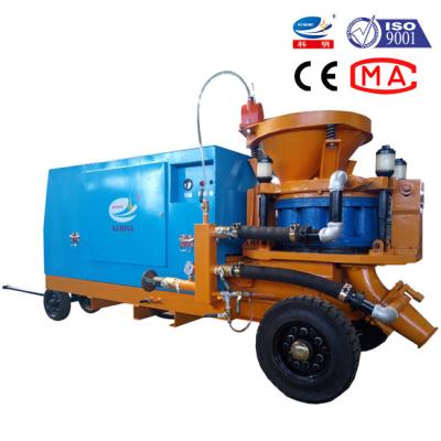 Chine Type diesel pression concrète de la machine 0.6mpa de jet de machine portative de béton projeté à vendre