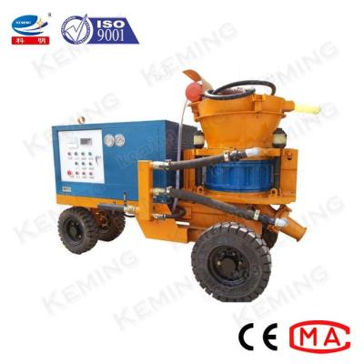 Chine Machine humide de pulvérisation concrète du béton projeté 9m3/H de tunnel à vendre