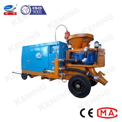 Chine Machine concrète humide 9m3/H de béton projeté de jet de génie civil à vendre