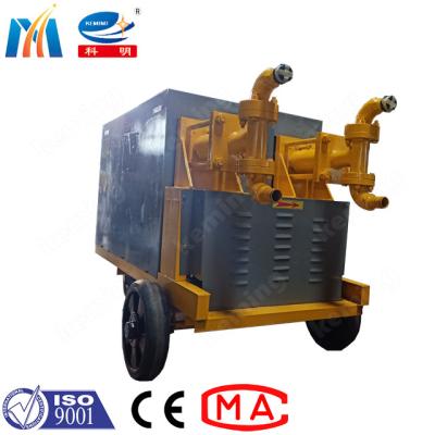 Chine Double pompe hydraulique d'injection de ciment liquide de cylindre résistante à l'usure à vendre
