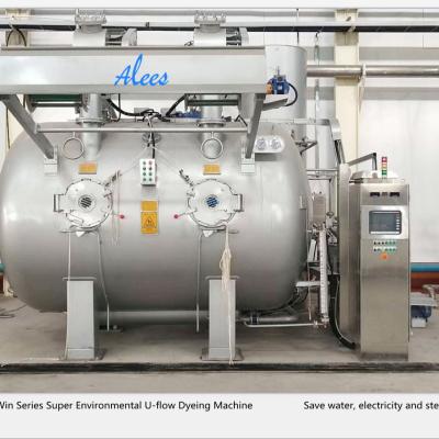 China Hochdruckfärbungsmaschine der hohen Temperatur stricken Gewebe-Energieeinsparung zu verkaufen