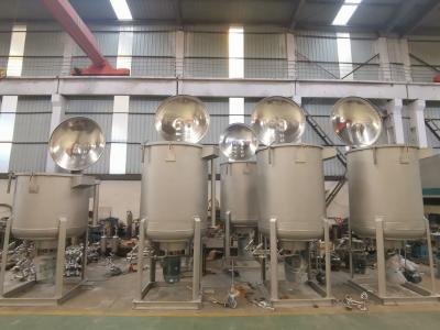 Cina Tessuto di cotone dell'attrezzatura 98 C dell'apparecchio di tintura della fibra di SUS316L in vendita