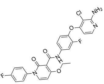 Cina Inibitori incontrati C BMS777607 Cas 1025720-94-8 di ASLAN 002 BMS 817378 in vendita