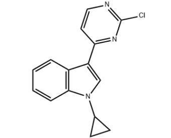 中国 3 (2-Chloropyrimidin-4-yl) - 1 シクロプロピル 1Hインドール 販売のため