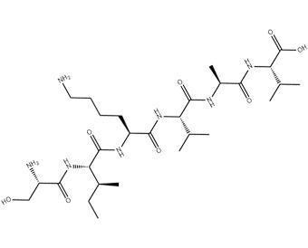 Китай Hexapeptide-10 изготовленный на заказ химический синтетический Cas 146439-94-3 продается