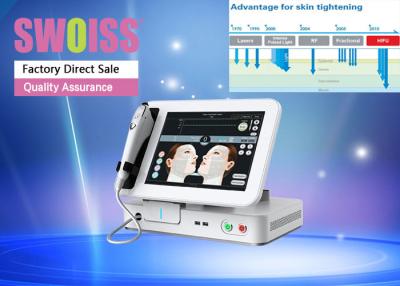 Cina 3D macchina anti- di ringiovanimento del viso della grinza HIFU con 10' schermo LCD 300W di tocco di colore in vendita
