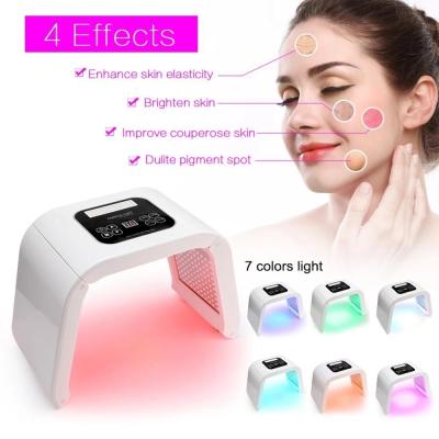 Cina Pelle multifunzionale di trattamento della lampada della luce PDT di colore LED della macchina 7 di bellezza della stazione termale portatile in vendita