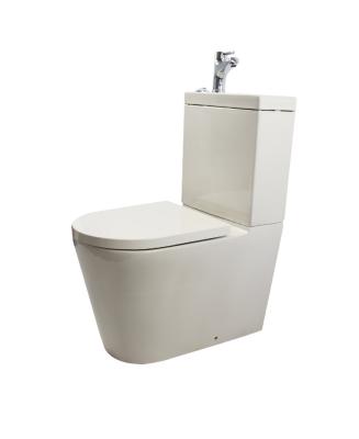 Κίνα SWJ101 ευνοϊκή τιμή νέων μοντέλων Washdown δύο κομματιών χωρίς σκελετό τουαλέτες με τη στρόφιγγα για τους νεροχύτες χεριών πλύσης προς πώληση