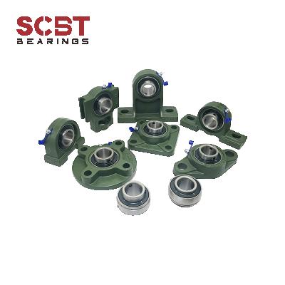 China High Speed Gcr15 Pillow Block Ball Bearings UCF202-09 14.288*86*33.3 For Replace / Repair for sale