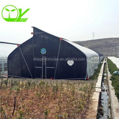 Cina Serra agricola a singolo tratto Mini serra a funghi con irrigazione facoltativa in vendita
