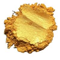 Quality gold mica colors powder for eyeshadow lipgloss makeup pigments for sale