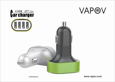 China 6.4 een Slimme de Autolader van 4 Havenusb voor iPhone6/Samsung/Androïde Mobiele telefoon, Tablet Te koop