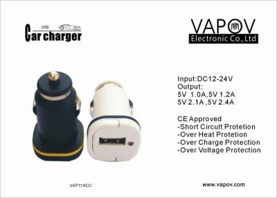 Κίνα Ενιαίος USB τραβήγματος της FCC CE φορτιστής αυτοκινήτων δαχτυλιδιών 2.1A για το αρρενωπές την κινητές τηλέφωνο και ταμπλέτα iPhone6 iPad προς πώληση
