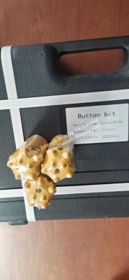 China Buttom Bit . Bit head: dia:38mm , Tail hole dia:22.2mm , No of buttons: 7 , Button spec: 5*8mm+2*7mm, Tape:12°, Body len for sale