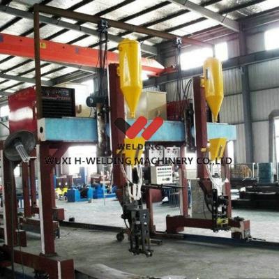 Cina Saldatrice del fascio del cavalletto H per il saldatore automatico della flangia di larghezza di 1200mm - di 200mm in vendita