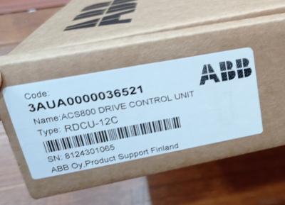 중국 ABB RDCU-12C 3AUA0000036521 컨트롤 유닛 DCS 예비 재고 판매용