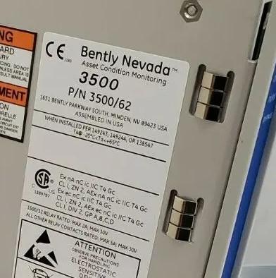 중국 Bently Nevada 3500/62-01-00 163179-03 프로세스 변수 모니터 판매용