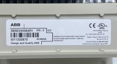 China ABB AO845A 3BSE045584R1 Módulo de salida analógica S/R HART Módulo de 8 canales en venta