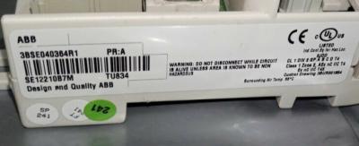 China ABB TU834 3BSE040364R1 Módulo de I/O ampliado Unidad de terminación Módulo PLC en venta