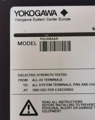 Chine PSCAMAAN YOKOGAWA fournisseur de modules analogiques critiques à vendre