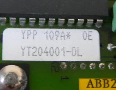 中国 YPP109A YT204001-HS ABB スピード コントロールボード 販売のため