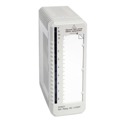 중국 DO821 ABB 디지털 출력 릴레이 8 채널 24-230V DC AC PLC 예비 부품 3BSE013250R1 판매용