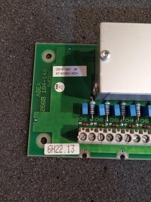中国 DSTA155P ABB S100 I / Oターミネーションユニット接続ユニットPLCスペアパーツ3BSE018323R1 販売のため