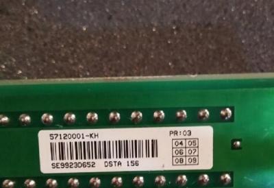 중국 DSTA156 ABB S100 I/O 연결 단위 PLC 예비 품목 57120001-KH 판매용
