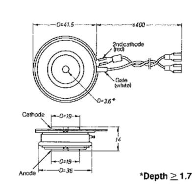 China Módulo industrial YS130101-AE de las piezas del rectificador controlado de silicio del tiristor de YST2-03 P12C ABB en venta