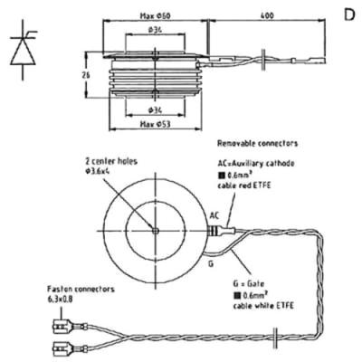 China YST6-01 P8C ABB Thyristor-Silikon-kontrollierter Gleichrichter-industrielles Teil-Modul YS150103-AC zu verkaufen