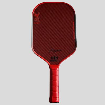 China HIGOOO ZHUQUE 16mm TechFlex Power TFP Technology Core Pickleball Paddle Red Kevlar Power Pickleball Paddle Free Paddle Cover for sale