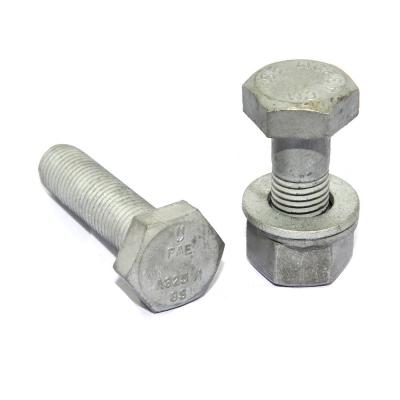 中国 A563 UNC A325のステンレス製の六角頭は黒い酸化物の表面をボルトで固定する 販売のため