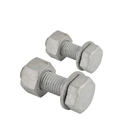 中国 A307等級Bの熱い浸された電流を通されたジンクスは完全な糸をボルトで固定する 販売のため