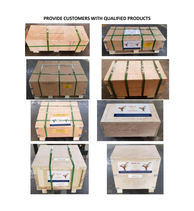 Export packaging of Winch Control Valve