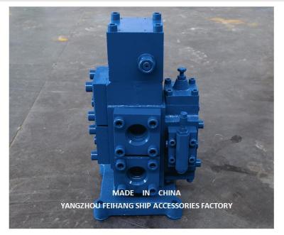 China Lierbedieningsventielblok met inlaat/uitlaat poortgrootte 20a-50a in blauw en groen voor optimale prestatie-efficiëntie Te koop