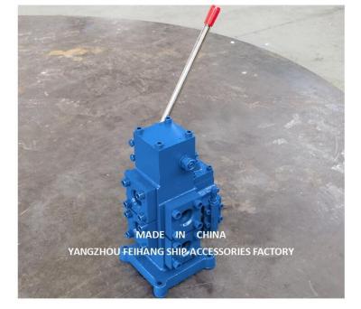 China Lierbedieningsventielblok met inlaat/uitlaat poortgrootte 20a-50a in blauw en groen voor optimale prestatie-efficiëntie Te koop