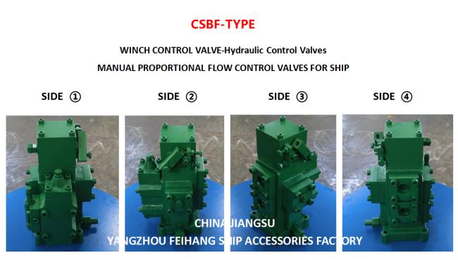 Winch Control Valve view from angle 3