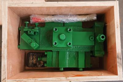 China Lierbedieningsventielblok met inlaat/uitlaat poortgrootte 20a-50a in blauw en groen voor optimale prestatie-efficiëntie Te koop