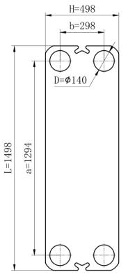 China Highly Resistant To Corrosion Gasketed Plate Heat Exchanger with Tensile Strength of 14 MPa for sale
