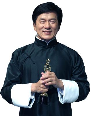 China Estátua feita sob encomenda da fibra de vidro do silicone de Jackie Chan Lifelike Celebrity Wax Sculptures à venda