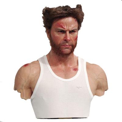 China Het Karakterwolverine van de inzamelingsfilm Standbeeld van de het Beeldhouwwerkwas van de Silicone het Halve Mislukking Te koop