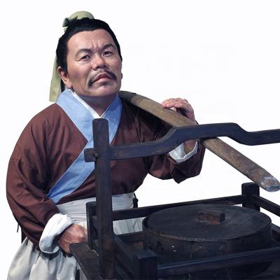 China Realistisch Mannelijk van de de Beroemdheidsledenpop van de Karakter Levensecht Was het Siliconebeeldhouwwerk Te koop