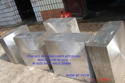 Cina Lastra forgiata 400x960x2500mm, taglio della lega del magnesio di AZ61 AZ80 AZ91 AM60 alla dimensione, buona forza, migliore prezzo, consegna veloce in vendita