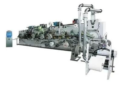 China Babyluier die machine maakt Gebruikte semi-automatische maandverbandmachine Te koop