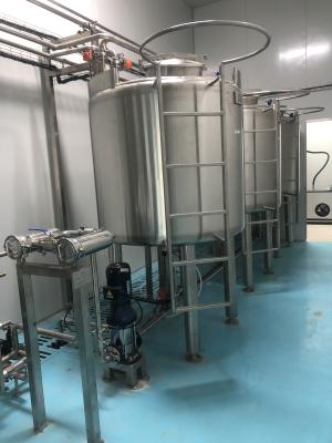 Κίνα 1000L πάστεριοποιητική δεξαμενή λέβητα για το γάλα ή το χυμό μπύρας υγρή πάστεριοποίηση με ανάμειξη προς πώληση