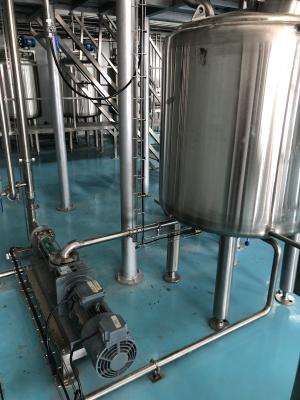 Κίνα 1000L πάστεριοποιητική δεξαμενή λέβητα για το γάλα ή το χυμό μπύρας υγρή πάστεριοποίηση με ανάμειξη προς πώληση
