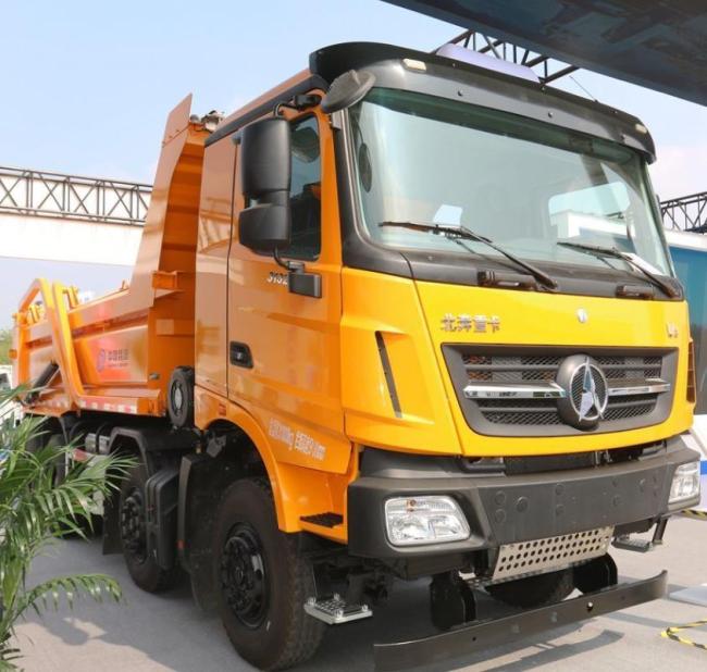 Beiben V3 Heavy-Duty Truck, 320 Horsepower, 8X4, 5.6-Meter Self Dumping Transport Truck