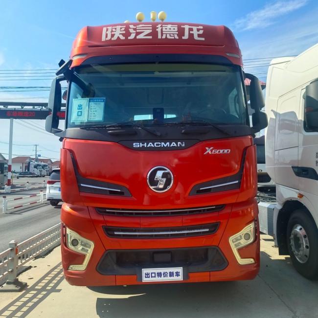 Shaanxi Automobile Delong X6000 Diesel Traction Truck Featuring 600L Fuel Tank