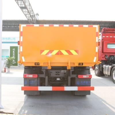 Κίνα Σινότρουκ Τάξι Beiben V3 βαρύ φορτηγό 320HP 8X4 5,6 μέτρα αυτοκατεβάσιμο φορτηγό μεταφοράς προς πώληση
